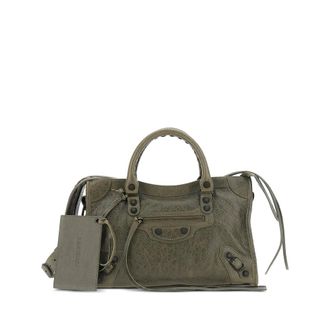 Balenciaga Small Le City Leather Tote Bag