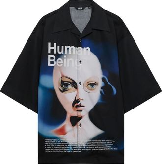 GCDS Gcds, Herren, Shirts, Schwarzk, SGr&ouml;&szlig;e