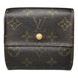 Louis Vuitton Pre-owned Leder Portemonnaie - - Pre-owned - Damen - Braun - ONE SIZE