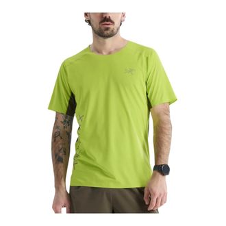 Arc'teryx Homme, Sport, Vert, Taille: L T-shirt Norvan Downword Logo