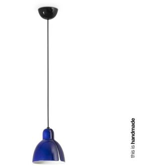 Faro Barcelona Faro Venice Kobaltblaue Kuppel-H&auml;ngelampe