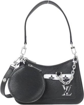 Louis Vuitton Sac bandouli&egrave;re Pouch Pre-owned - Femme - Pre-owned - Noir - Taille: ONE Size