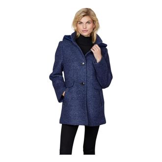 Junge Mitternachtsblaue Modern Fit Jacke - - Coats - Damen - Blau - 3XL