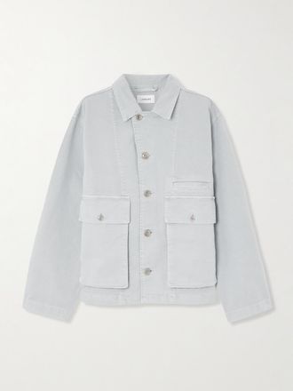 Christophe Lemaire Oversized-jeansjacke - Blau