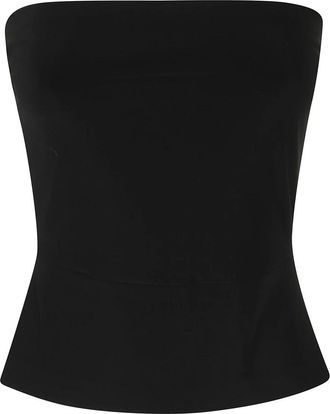 Norma Kamali Haut sans bretelles - Femme - Tops - Noir - Taille: 38 FR