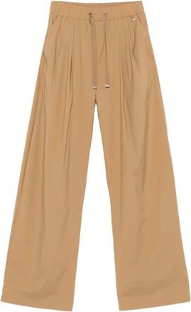 Herno Femme, Pantalons, Brun, Taille: 38 FR Pantalon en nylon stretch l&eacute;ger