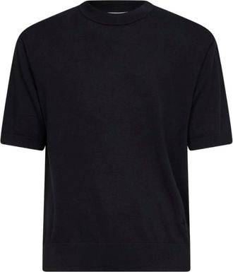 Laneus Homme, Pulls, Noir, Taille: M Maglietta Girocollo Mezza Manica