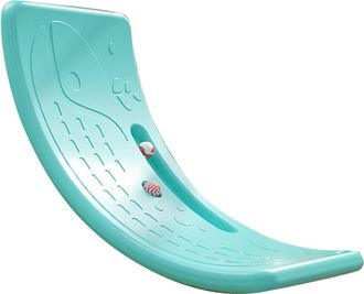 Generic Wippbrett aus Robustem Kunststoff, Verbessert die Konzentration f&uuml;r &Uuml;bungen Im Innenbereich, Balance-Trainingsbrett, Kindergeburtstagsgeschenk (GREEN)