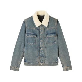 A.P.C. A.p.c. - Justin Jacket - Homme - Vestes - Bleu - Taille: M
