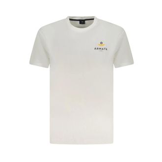 Armata Di Mare Wei&szlig;e Baumwoll Herren T-Shirt - - Tops - Herren - Wei&szlig; - M