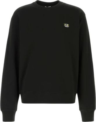 Kenzo Homme, Sweatshirts et sweats &agrave; capuche, Noir, Taille: L SweaT-shirt Brod&eacute; Winter Holidays
