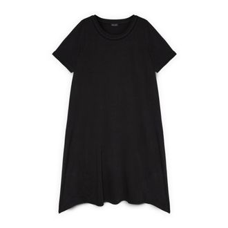 Fiorella Rubino Kleid mit perforiertem Detail am Ausschnitt - - Dresses - Damen - Schwarzk - S