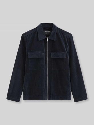 Marc O'Polo Regular Fit Hemdjacke aus reiner Baumwolle