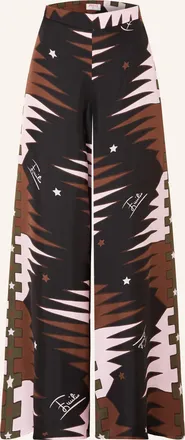 Pucci Marlenehose Aus Seide gruen