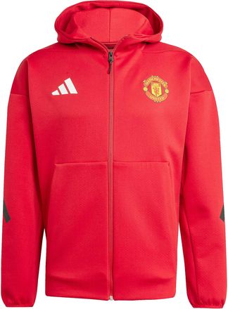 adidas Performance Manchester United Anthem Kapuzenjacke rot, 2XL Herren