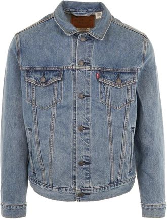 Levi's Homme, Vestes, Bleu, Taille: M Trucker Jacket