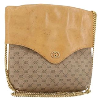 Gucci Sac bandouli&egrave;re en plastique Pre-owned - Femme - Pre-owned - Beige - Taille: ONE Size