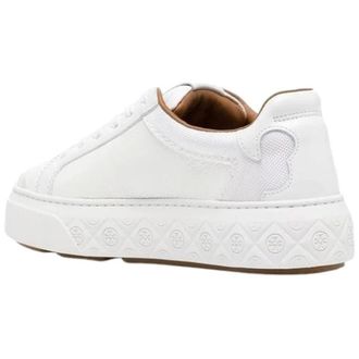 Tory Burch Baskets Coccinelle - Femme - Chaussures - Blanc - Taille: 39 EU