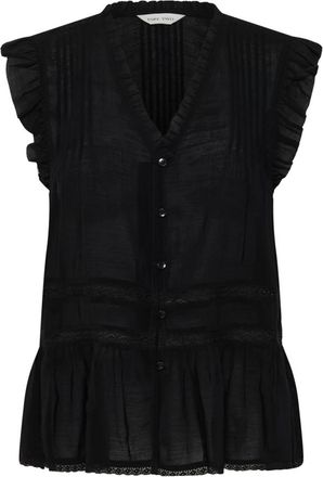 Part Two Femme, Tops, Noir, Taille: 38 FR Hauts sans manches