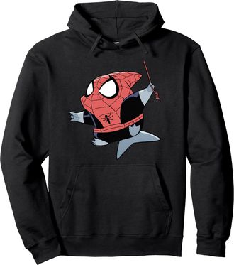MARVEL Jeff The Land Shark in Spider-Man Costume Pullover Hoodie