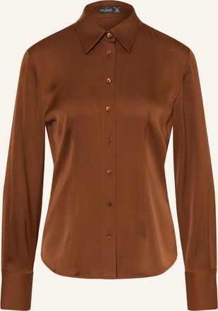 van Laack Van Laack Hemdbluse Vl-Uliz-Xx Mit Seide braun