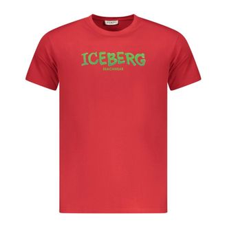 Iceberg Herren, Oberteile, Rot, SGr&ouml;&szlig;e