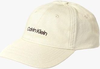 Calvin Klein Casquette en jean &agrave; logo brod&eacute;