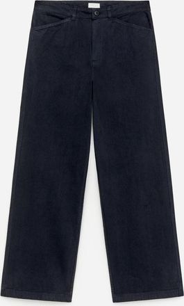 Arket Lockere Canvas-Hose -Blau