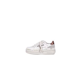 Premiata Femme, Chaussures, Blanc, Taille: 37 EU Baskets en cuir