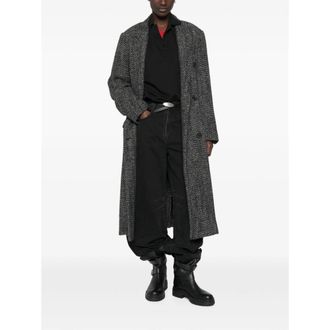 Isabel Marant Wool Boucl&eacute; Coat - Gray