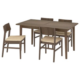 IKEA SKANSN&Auml;S / SKANSN&Auml;S Tisch und 4 St&uuml;hle