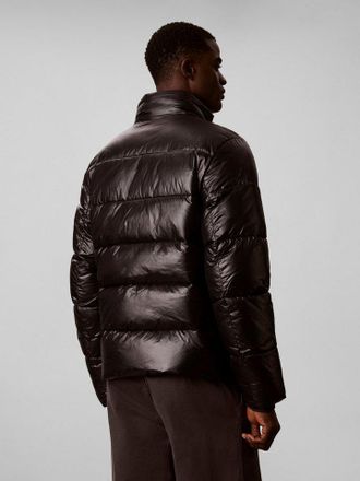 Calvin Klein Jeans Steppjacke HIGH SHINE NYLON PUFFER Regular fit mit Stehkragen