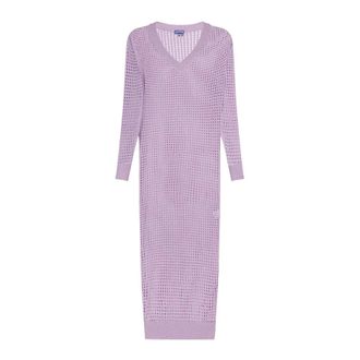 Vilebrequin Femme, Robes, Violet, Taille: 38 FR Lysia Robe T-shirt Crochet