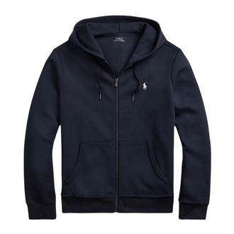 Polo Ralph Lauren Double-Knit Full-Zip Aviator Hoodie - - Sweatshirts & Hoodies - Herren - Blau - XL