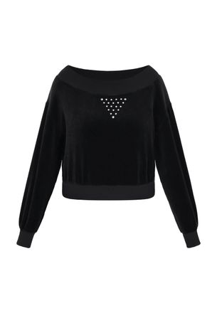Faina Sweatshirt Frauen Schwarz