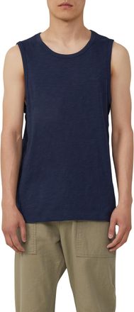 s.Oliver Tanktop mit Flammgarnstruktur und Logo