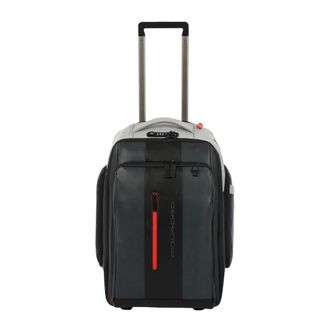 Piquadro Valise grise avec port USB - Homme - Valises - Gris - Taille: ONE Size