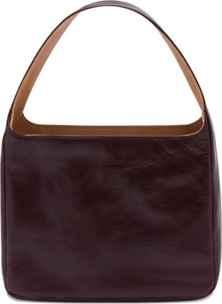 Our Legacy sac porté épaule Brick en cuir - Marron