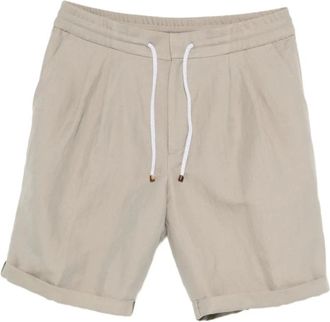 Brunello Cucinelli Homme, Shorts, Beige, Taille: 2XL Short