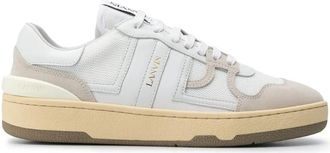 Lanvin Low-Top Sneaker - Calf Leather Sneakers - Gr. 36 (EU) - in Wei&szlig; - f&uuml;r Damen