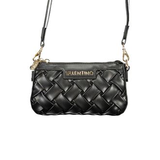 Mario Valentino Mario Valentino Nero Poliuretano Damenhandtasche mit verstellbarem Schulterriemen