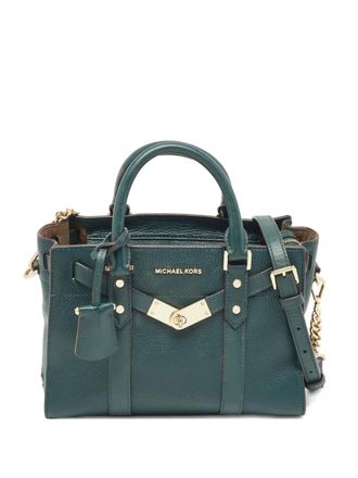 Michael Kors sac à main en cuir à logo - Vert