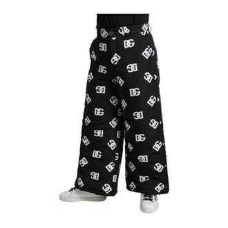 Dolce & Gabbana Pantalon Large Matelass&eacute; - Homme - Pantalons - Noir - Taille: M