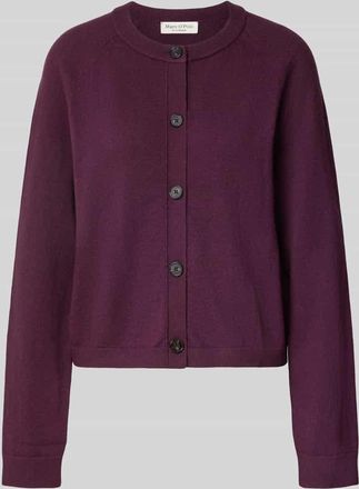 Marc O'Polo Regular Fit Strickjacke mit Raglan&auml;rmeln