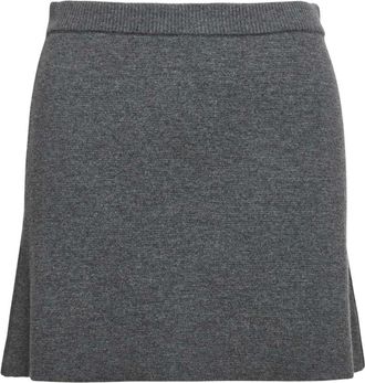 Wakakuu Icons Femme, Jupes, Gris, Taille: 36 FR Coventry Wool Skirt