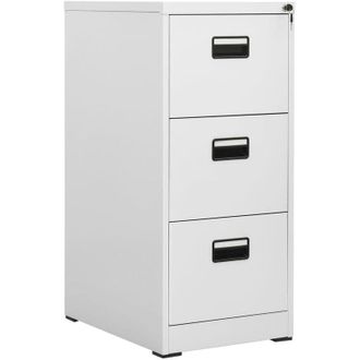 vidaXL Classeur Gris clair 46x62x102,5 cm Acier Vidaxl