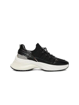 Pinko Womens Sneakers Black Footwear - Sports