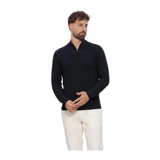 Gentiluomo Herren, Strickwaren, Blau, XLGr&ouml;&szlig;e