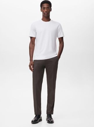 Mango Slim fit T-shirt COOLMAX weiß - Herren - XL - MANGO MAN