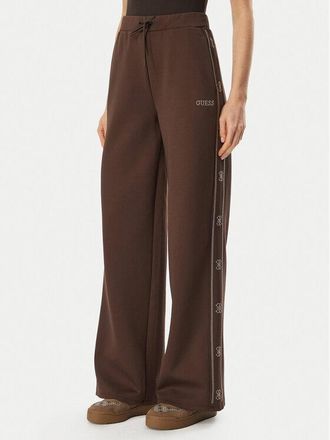 Guess Jogginghose V5BB12 KCX22 Braun Regular Fit